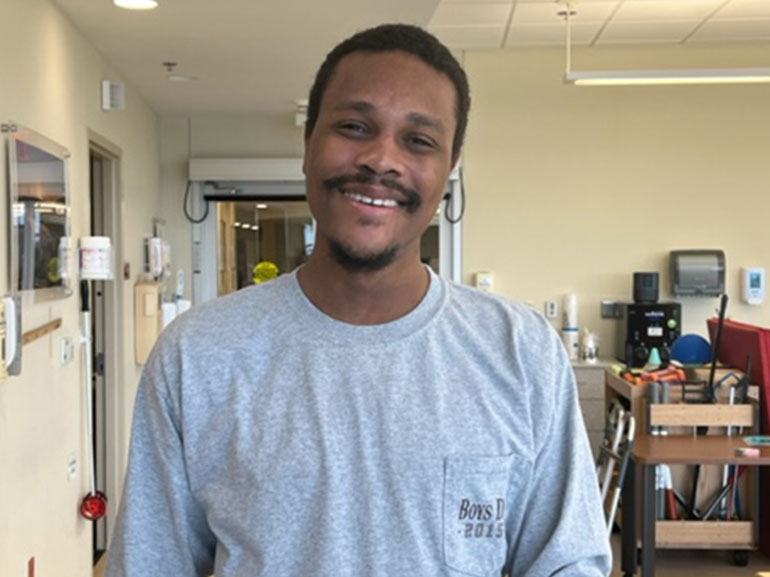 Demarius Branson patient success story - Spinal Cord Injury | SSM ...